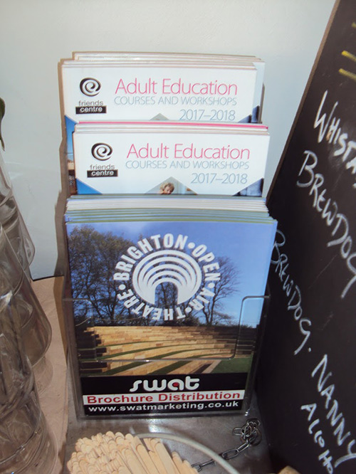 Brochure distribution display racks - Swat Marketing