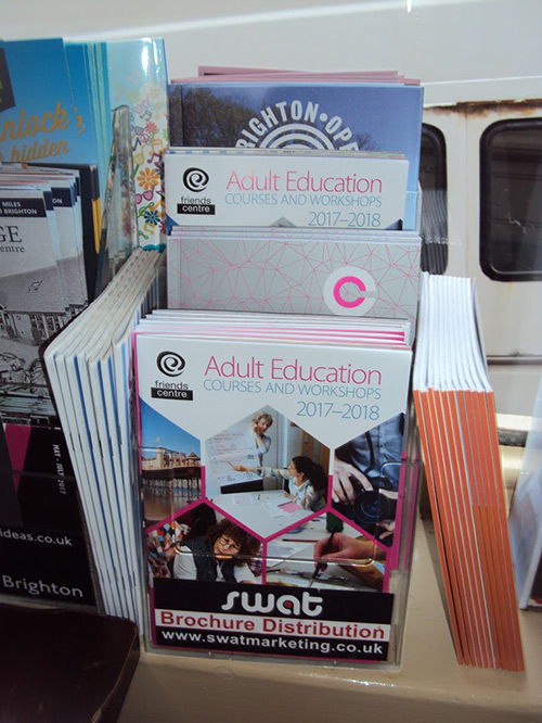 Brochure distribution display racks - Swat Marketing