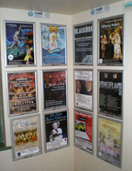 Indoor Swat Marketing Poster Display sites